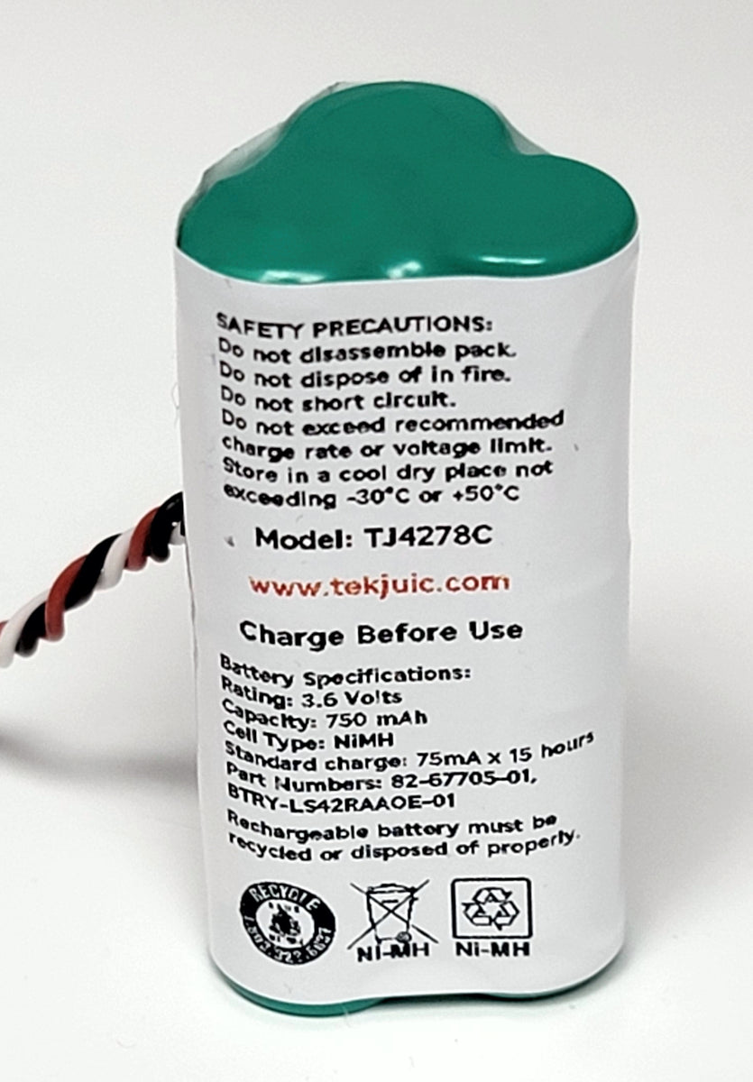 TekJuic Replacement Battery Compatible with Motorola/Symbol LS4278, LI